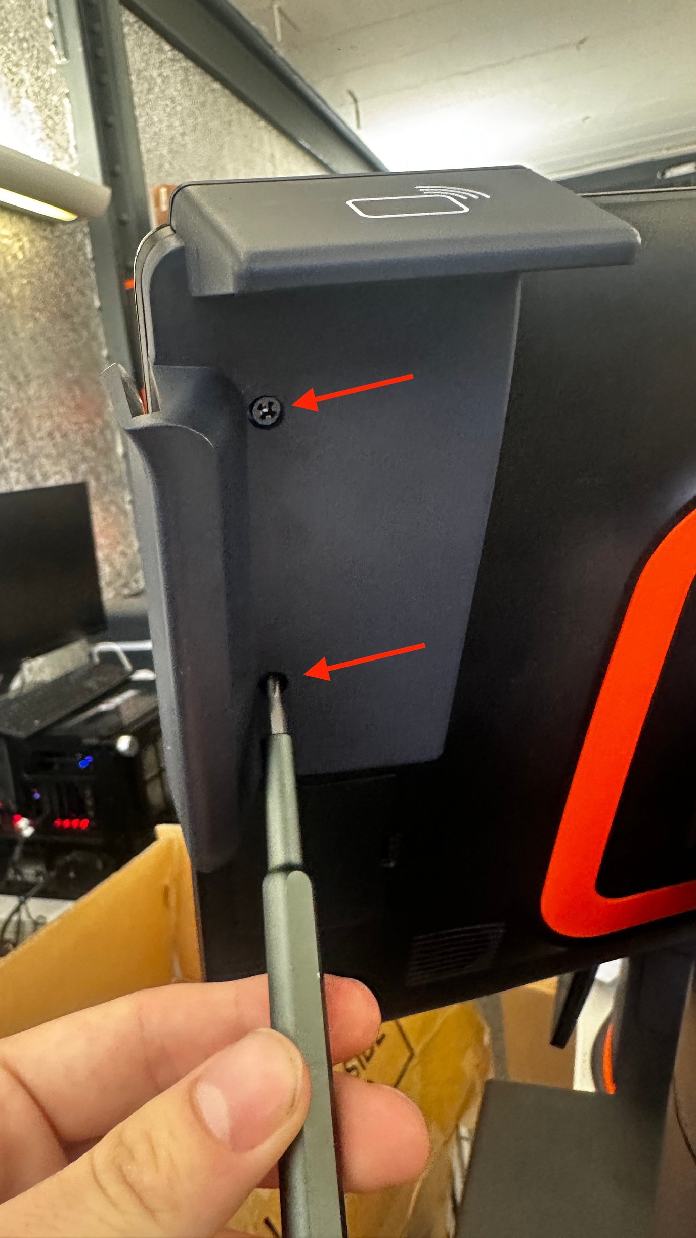 How to install a physical NFC reader to your terminal.