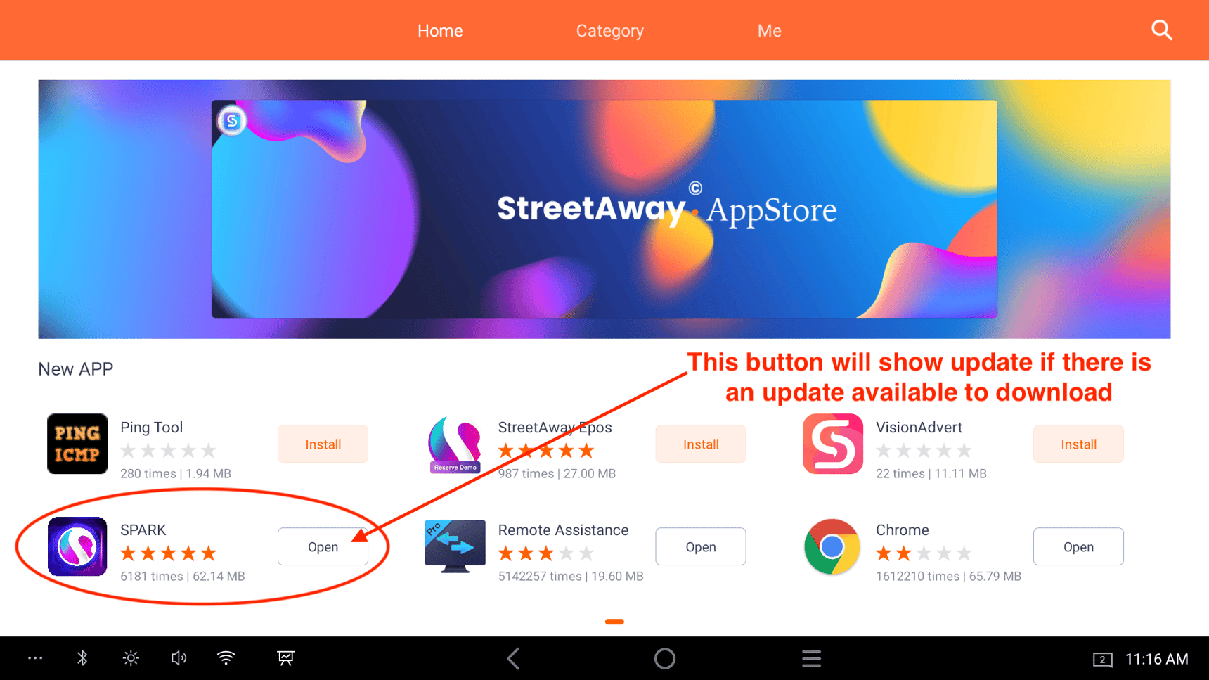How do I update to the Latest version of the SPARK app?