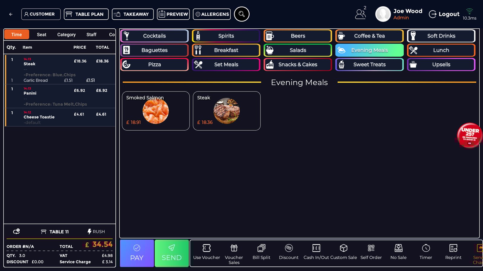 How do I split and/or merge orders?