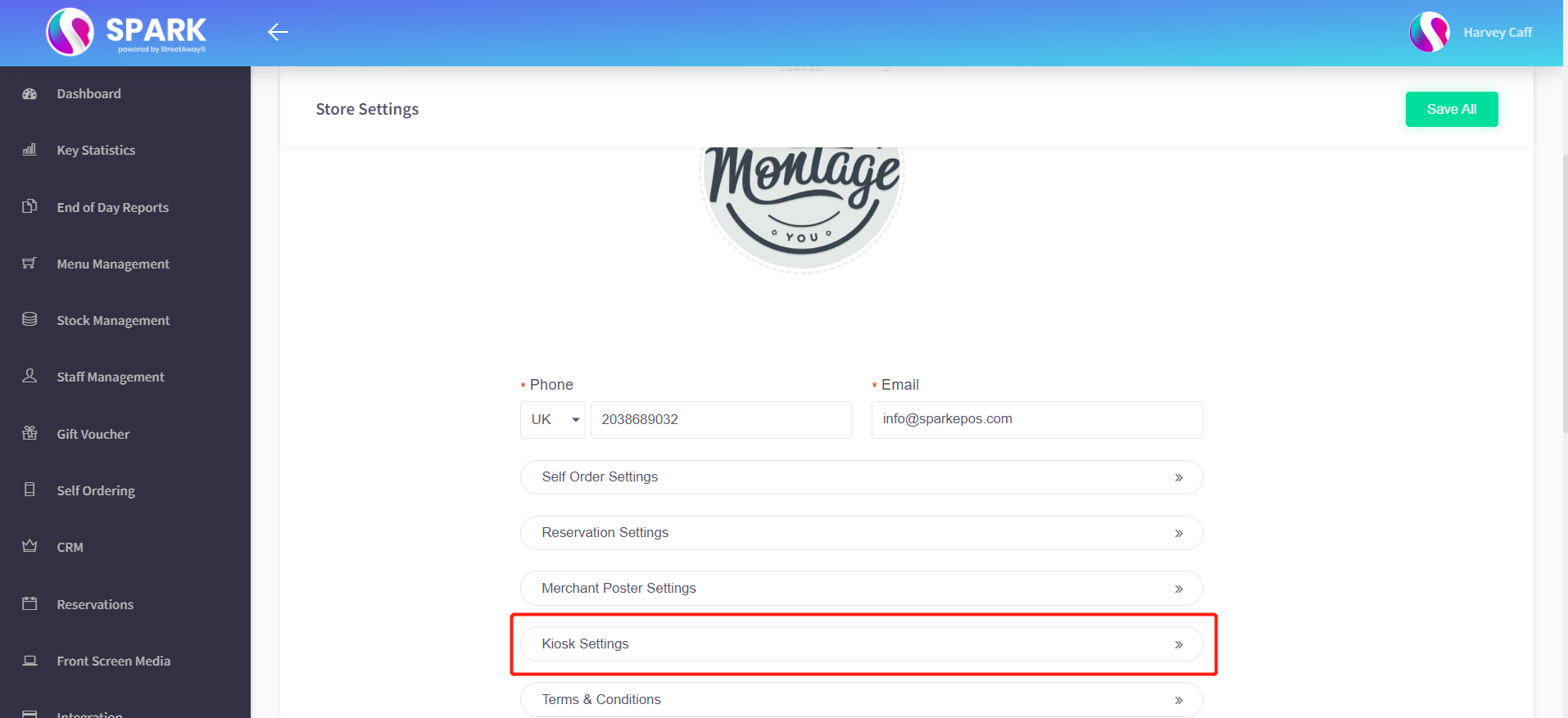 How to Change the Front Page Images of Your Kiosk Express