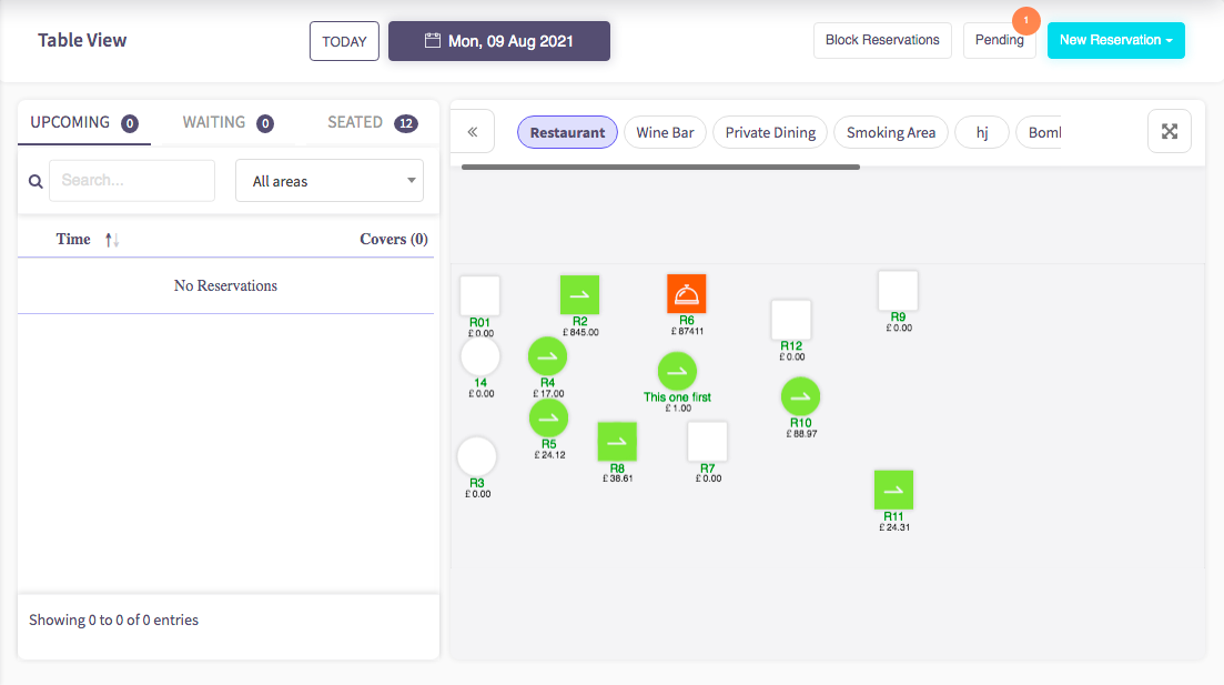 How to block reservations