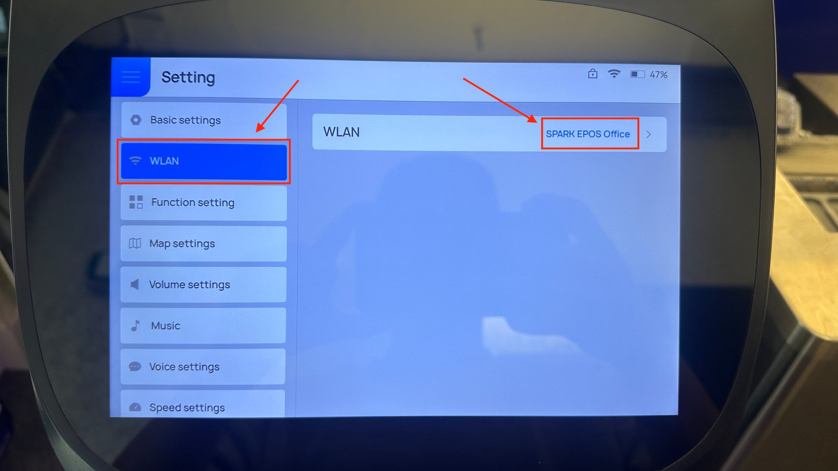 Where do I find my Robot's MAC address?